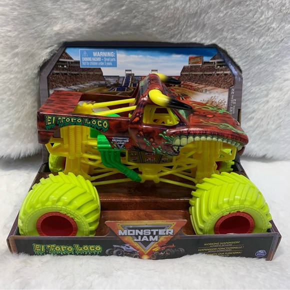 Spin Master | Toys | Monster Jam 24 Scale Zombie Invasion El Toro Loco ...